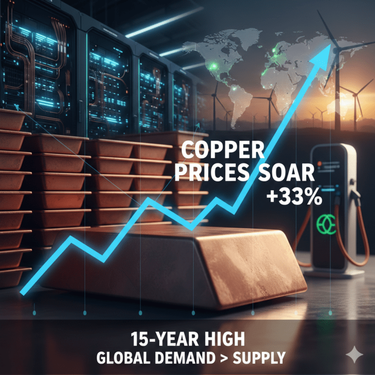 Copper Prices Surge to 15-Year High: The 2026 Inventory Paradox Explained